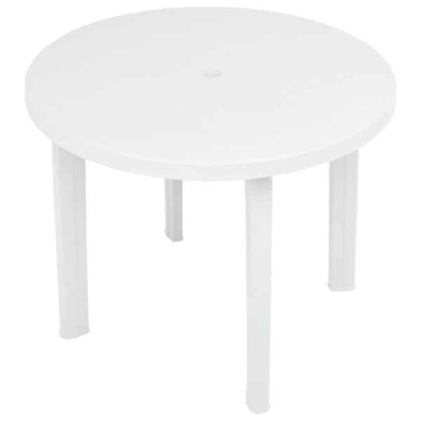 Brayden Studio Afina Round 72Cm L Outdoor Chat Table | Wayfair.co.uk